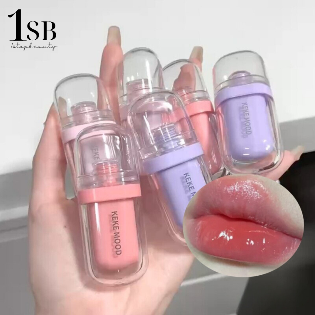 Jual 01/ KEKEMOOD Jelly Lip Glaze / Keke Mood Jely Jel Fit Tint Lip ...