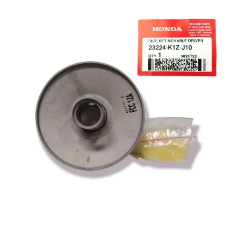Jual 23224-K1Z-J10 HGP AHM 100% ORIGINAL FACE SET MOVABLE DRIVEN VARIO ...