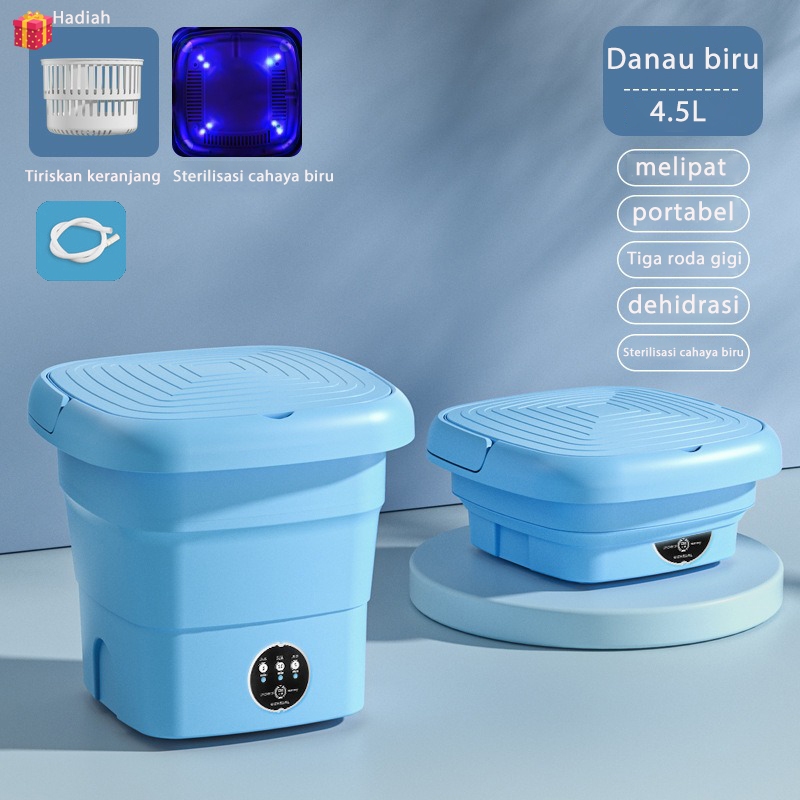 Jual Mesin Cuci Mini Portable Mesin Cuci Lipat Mini Folding Washing ...