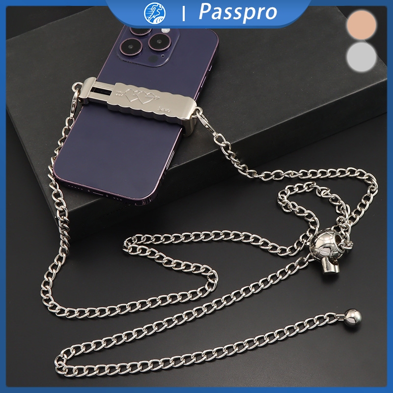 Jual Chain Rantai Hp Phone Chain Tali Adjustable Universal Metal ...