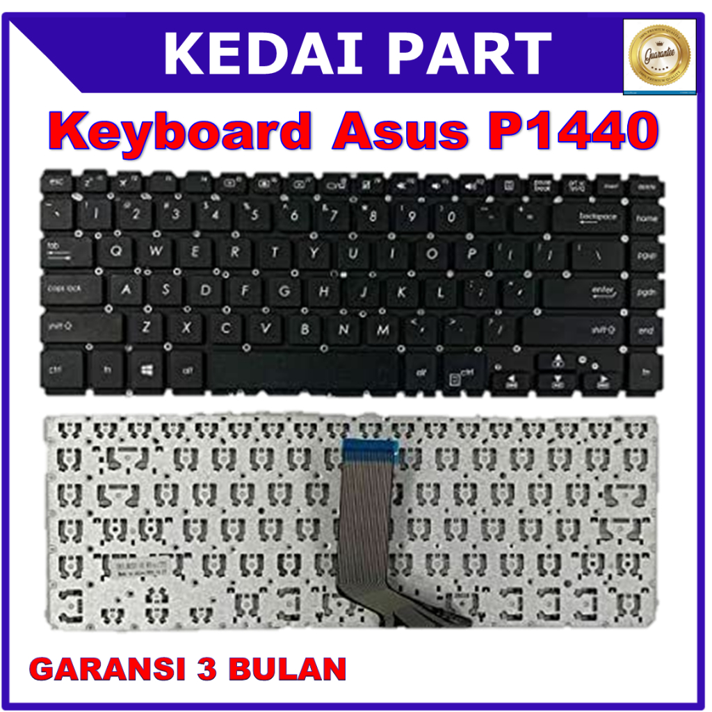 Jual Keyboard Asus Expertbook P1440 P1440UF P1440FA P1440U | Shopee ...