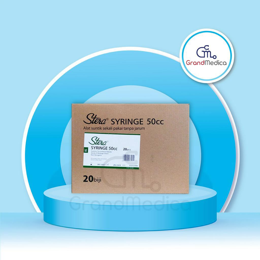 Jual Spuit 50cc Catheter Tip Stera / Disposable Syringe / Spuit Stera ...