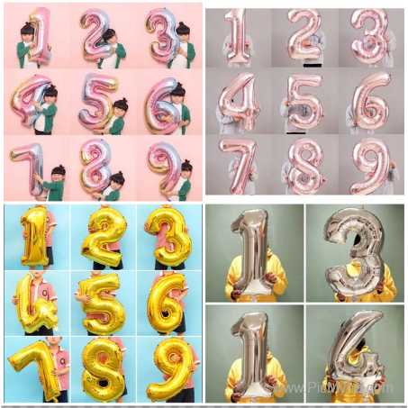 Jual Balon Angka JUMBO | Shopee Indonesia