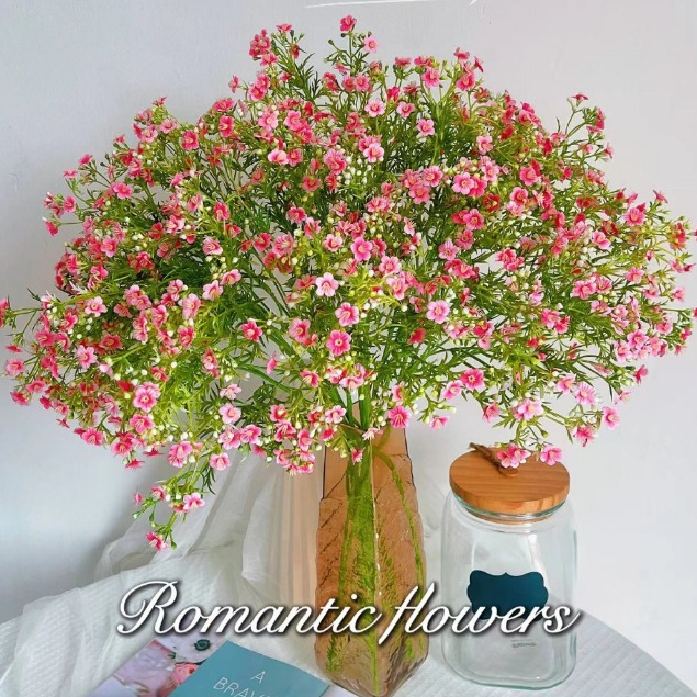 Jual [REALPICT] Bunga Plastik Babybreath Melati / Bunga Mini Artificial ...