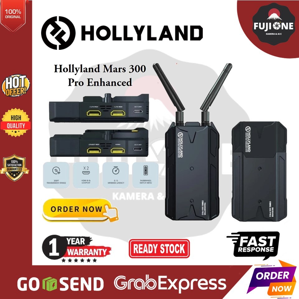 Jual Hollyland Mars 300 Pro Enhanced HDMI Wireless Video Transmitter ...