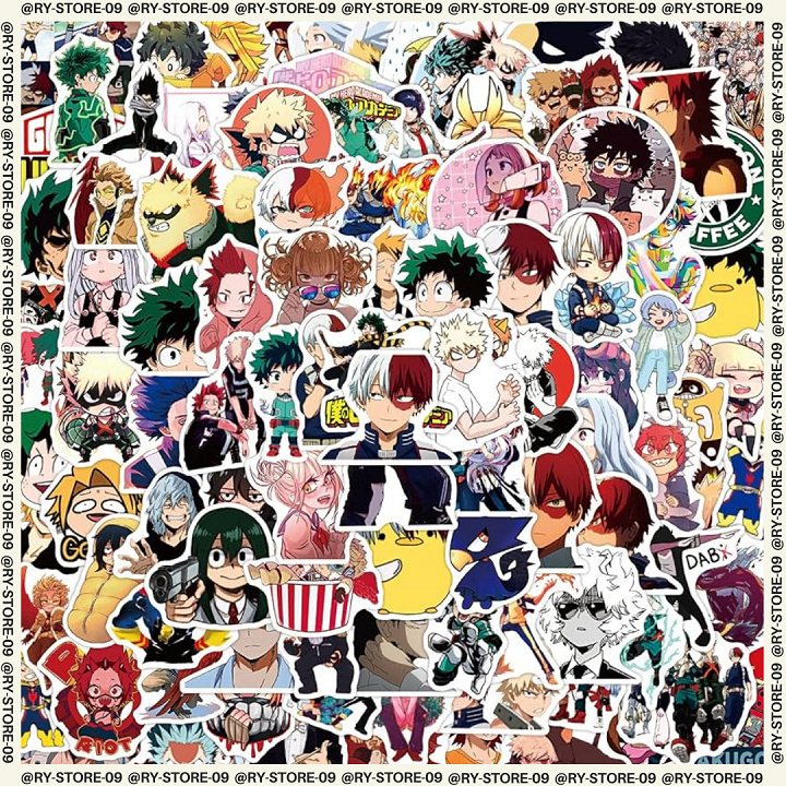 Jual Sticker - Stiker - Sticker Pack - 40 Pcs - Sticker Boku No Hero ...