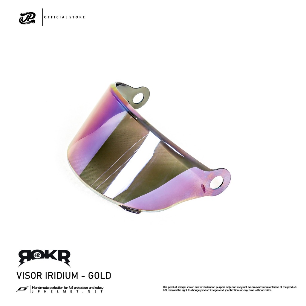 Jual Kaca Helm JPX Visor Iridium for JP ROKR | Shopee Indonesia