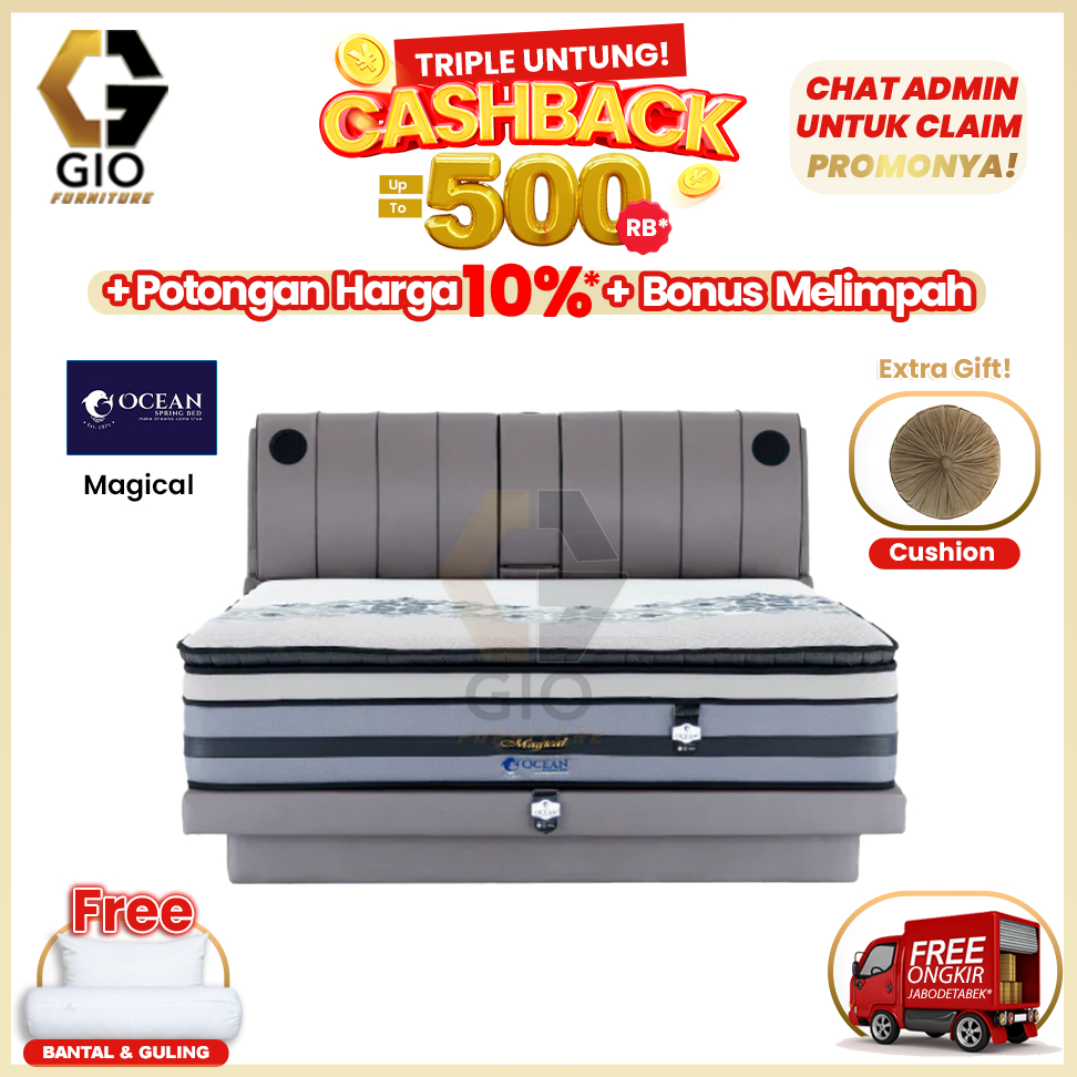 Jual Kasur Ocean Magical / Ocean Springbed Magical (Fullset) | Shopee Indonesia