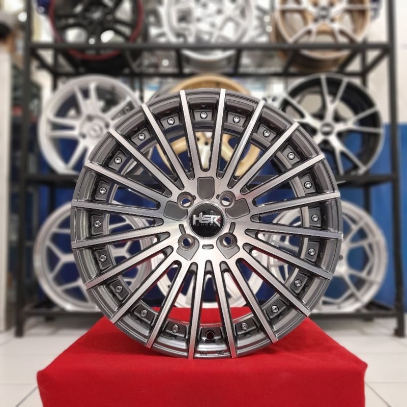 Jual Velg Mobil Murah Ring 16 Pcd 4x100 Hsr Tandam Buat Agya Baleno Vios Sigra Mobilio | Shopee ...