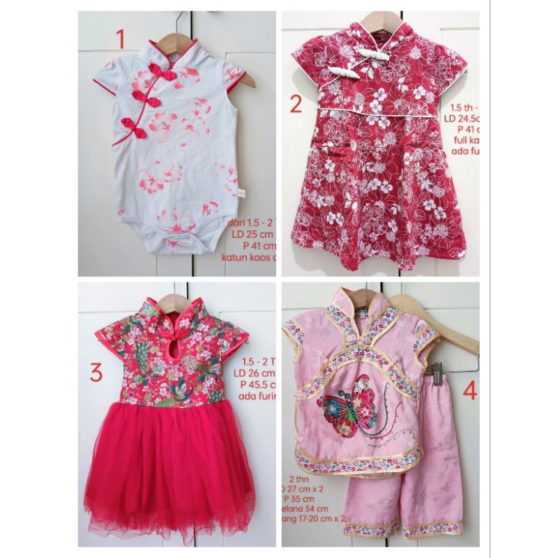 Jual cheongsam baby girl | baju cheongsam anak | cheongsam anak ...