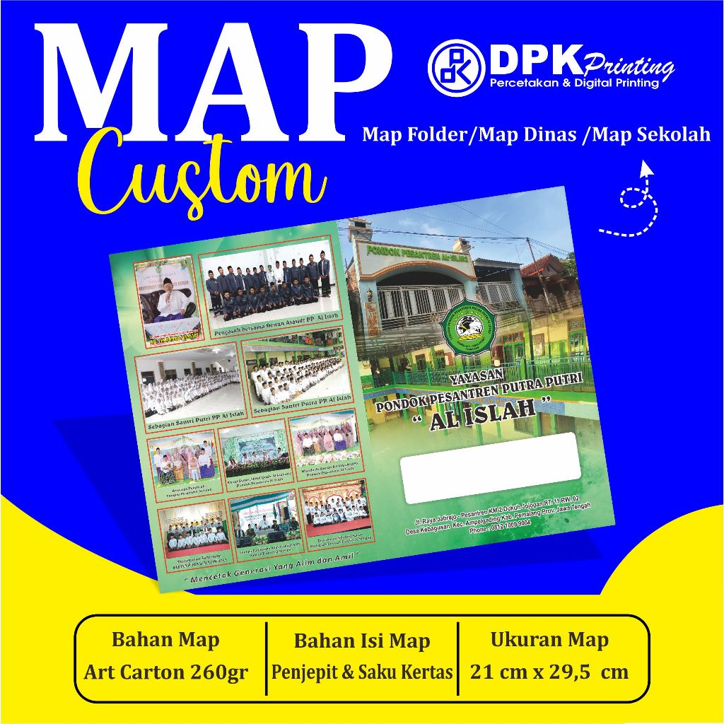 Jual BUKU MAP CUSTOM RAPORT / RAPORT, TPA, MDA, Paud, Bimbel, dan ...