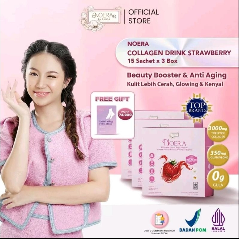 Jual Noera Collagen Drink With Birdnest and Saffron Extract | Minuman ...