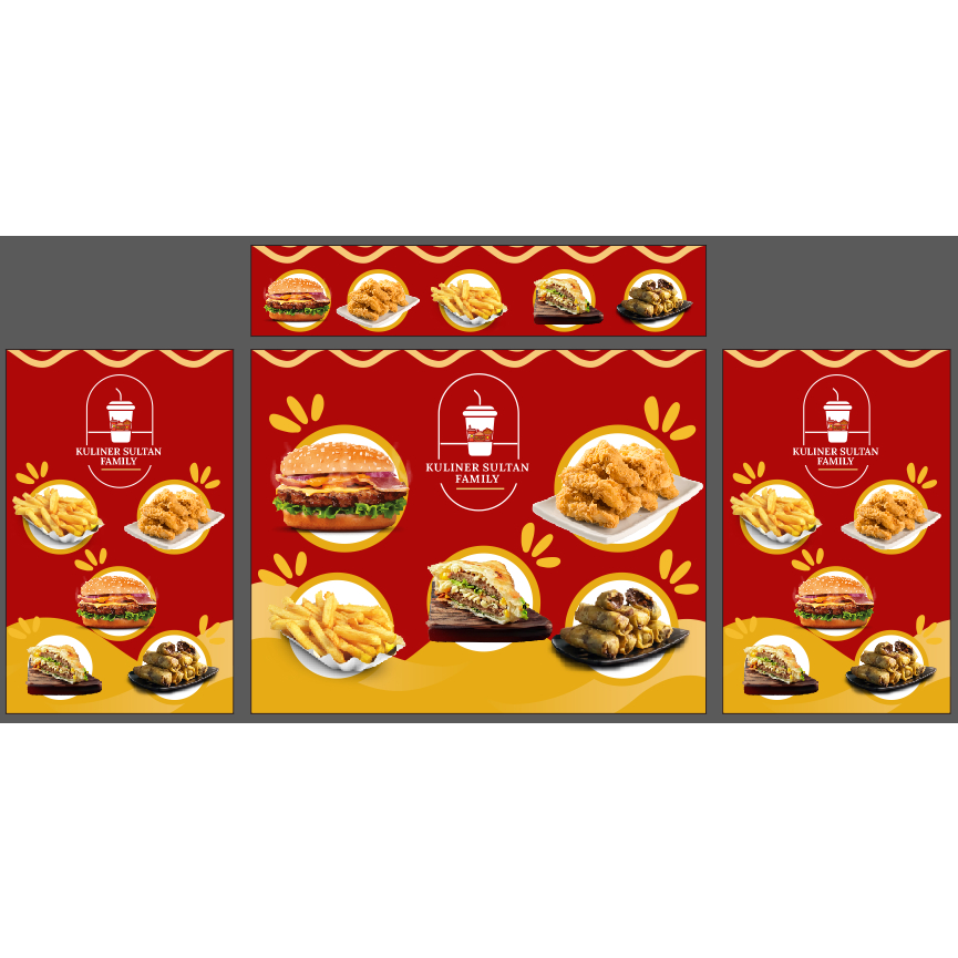 Jual custom banner rombong | custom desain | custom ukuran | Shopee ...