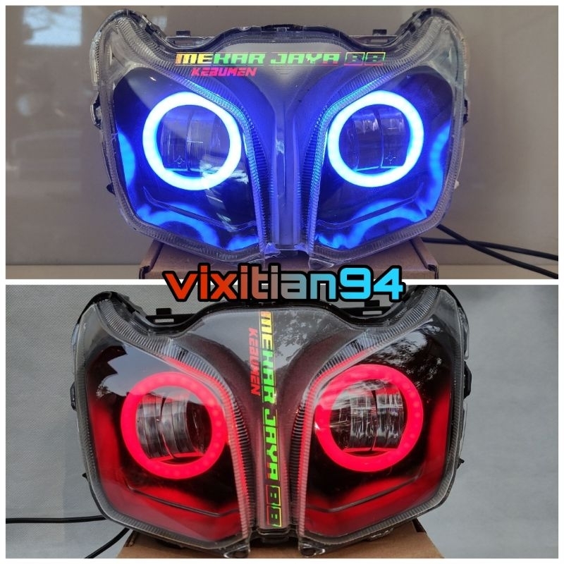 Jual Reflektor Daymaker jupiter z1 injeksi reflektor lampu depan yamaha ...