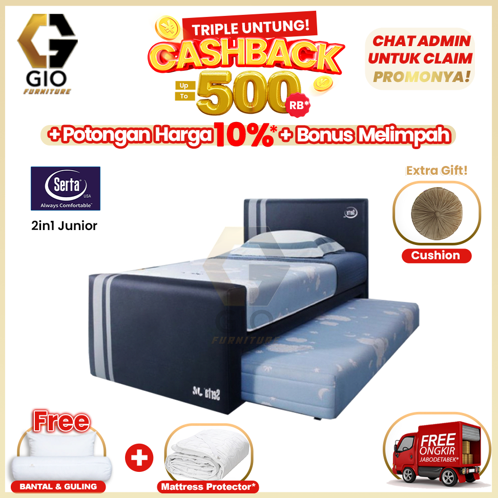 Jual Kasur Serta Jr Double Bed / Serta Springbed Jr Double Bed ( Full ... Jual Kasur Serta Jr Double Bed / Serta Springbed Jr Double Bed ( Full ...
