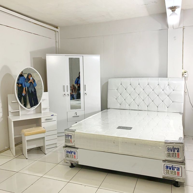 Jual GRATIS ONGKIR!!! Paket Satu Set Kamar Furnitur Lemari Pakaian 3 ...