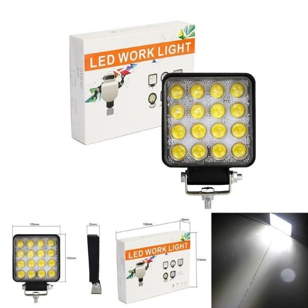 Jual Lampu Led Sorot Tembak Mobil Avanza Innova Truk 12 Volt 24 Volt 16 ...