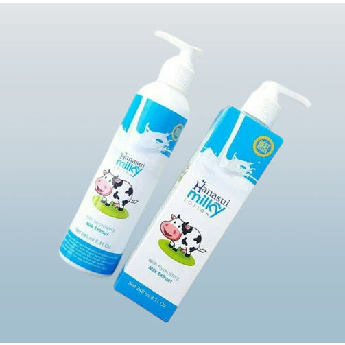 Jual Hanasui Milky Body Lotion 240ml | Shopee Indonesia