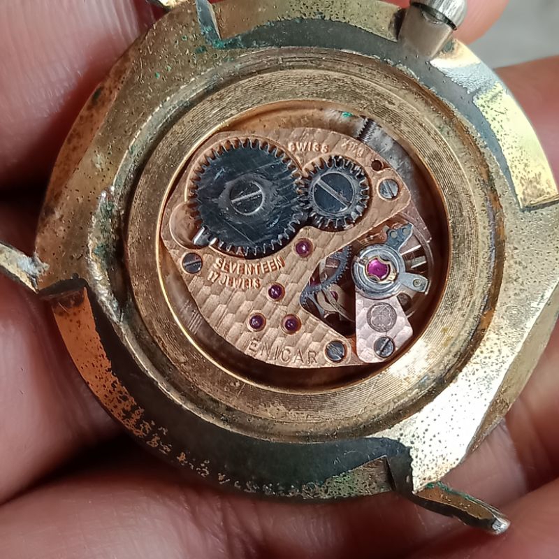 Jual jam enicar manual winding | Shopee Indonesia