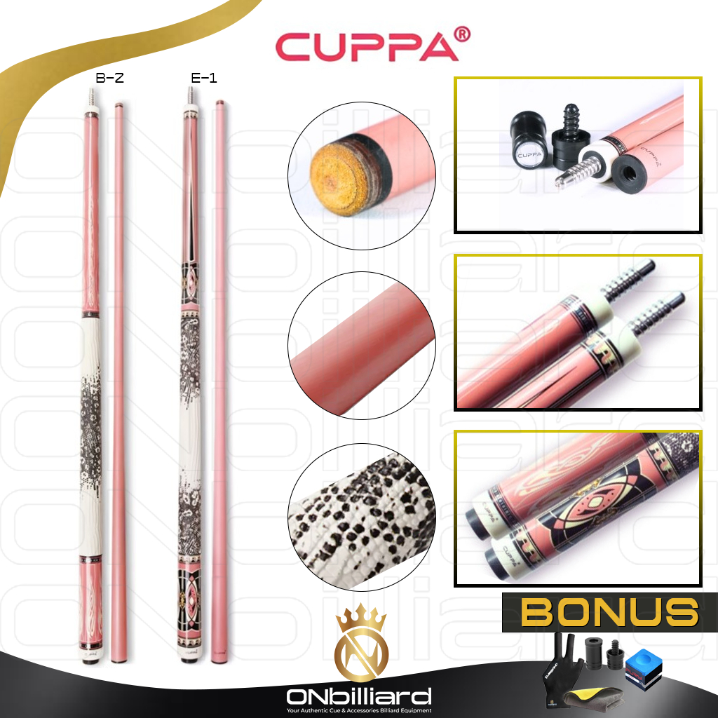 Jual Cuppa Carbon Fiber Pink E B Stik Stick Billiard Biliar Cue Girl ...