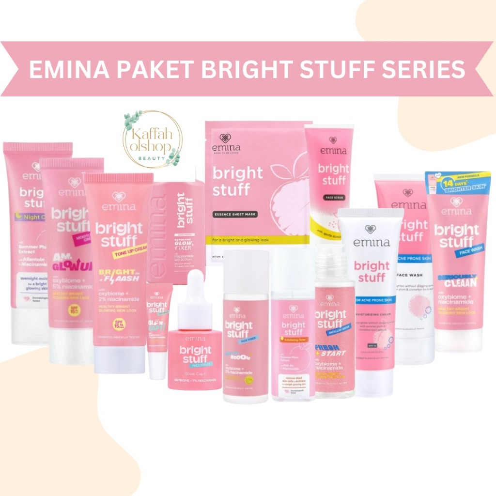 Jual EMINA PAKET BRIGHT STUFF SERIES | Shopee Indonesia