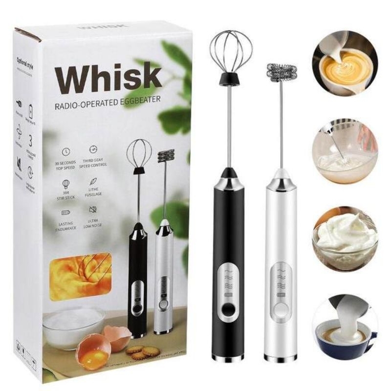 Jual Hand Mixer Portable USB Recharge // Mixer aduk Cas // Alat ...