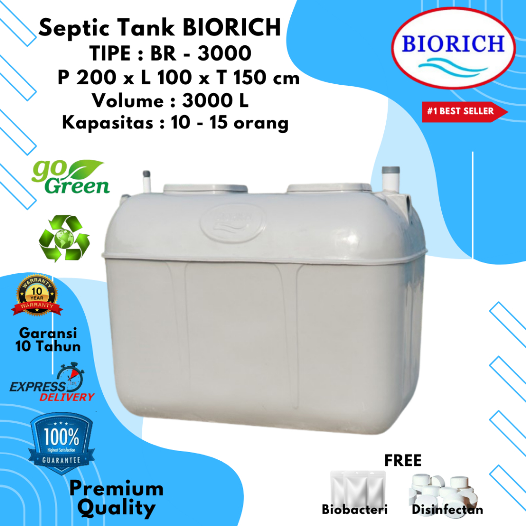 Jual Septic Tank Bio, SepticTank BioRich, Spiteng BioTechno, Septik ...