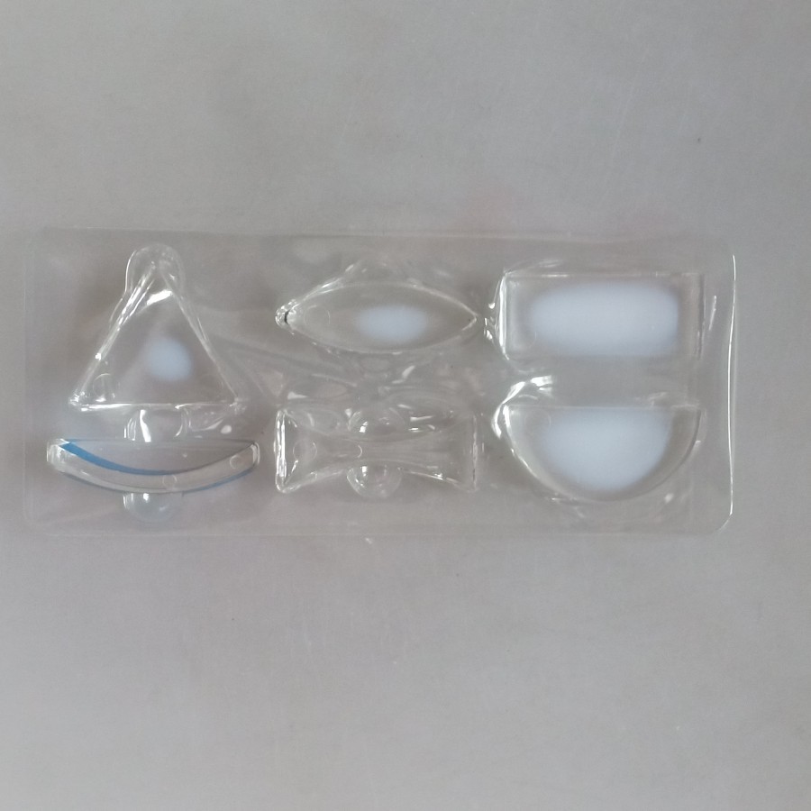 Jual set lensa optik cembung cekung percobaan optik fisika isi 6 ...