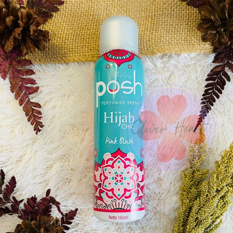 Jual !!BARU!! POSH Hijab Chic PINK BLUSH 150ml | Shopee Indonesia