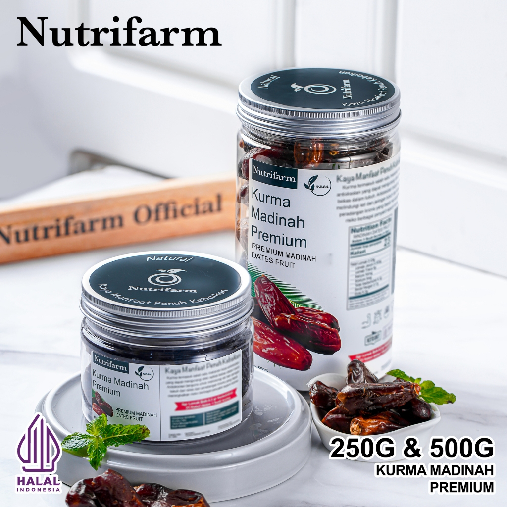 Jual Nutrifarm Kurma Madinah 250g 500g | Shopee Indonesia