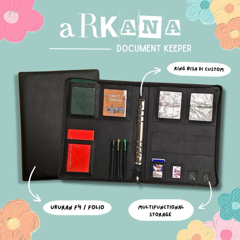 Jual Arkana Document Keeper / Tempat Penyimpanan Berkas / Binder ...