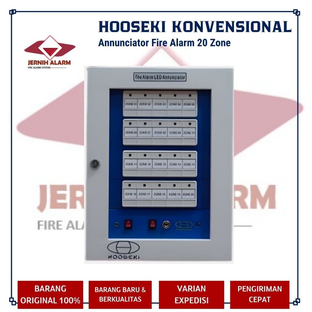 Jual Hooseki Annunciator Fire Alarm 20 Zone | Shopee Indonesia
