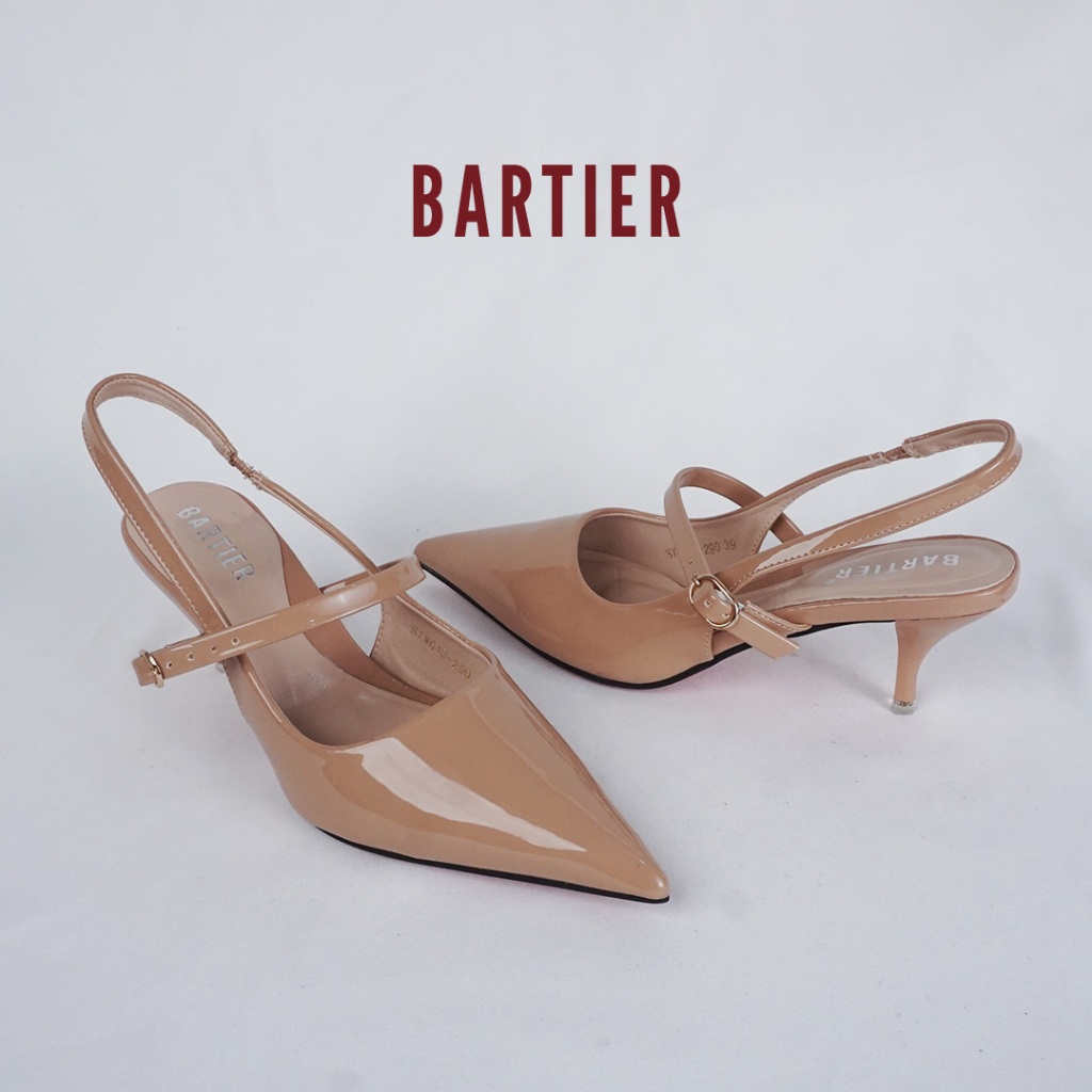 Jual BARTIER - EMMA HEELS SEPATU TALI WANITA KITTEN HEELS 5CM WOMAN ...