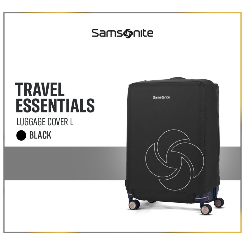 Jual Samsonite Travel Essentials Luggage Cover L - Black | Shopee Indonesia