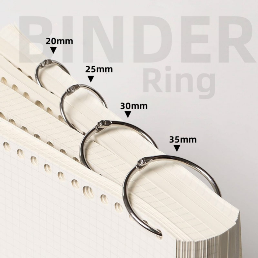 Jual Ring Binder Loose Leaf - Klip Buka Tutup Besi | Shopee Indonesia