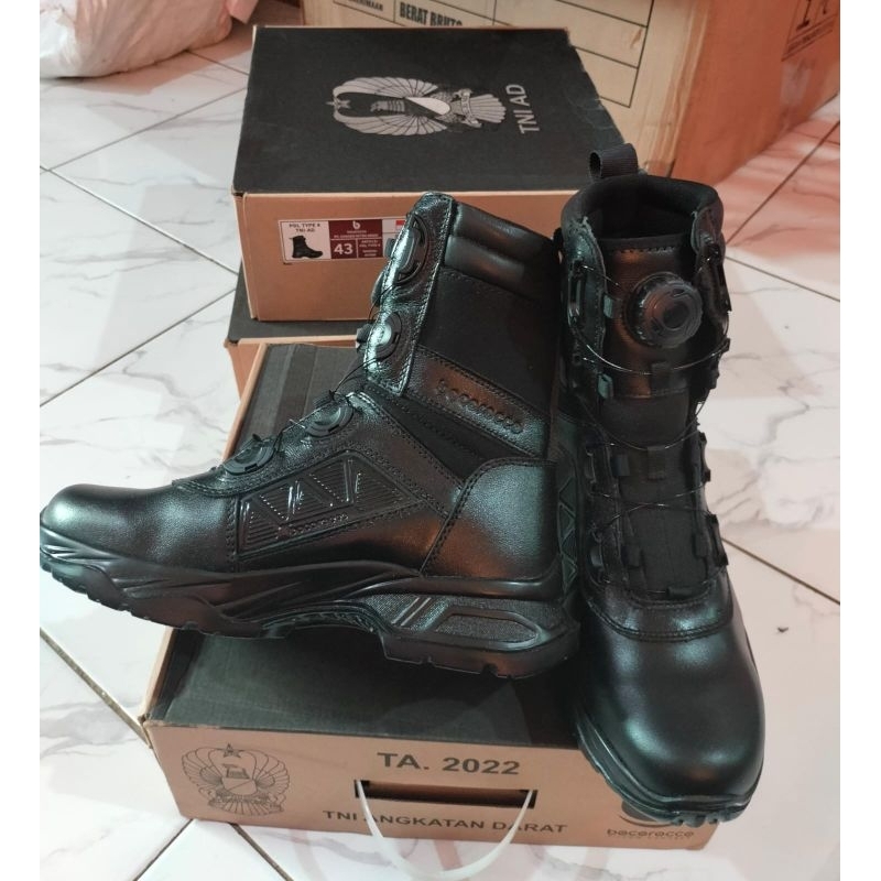 Jual Sepatu PDL Bocorocco Jatah TNI AD original | Shopee Indonesia