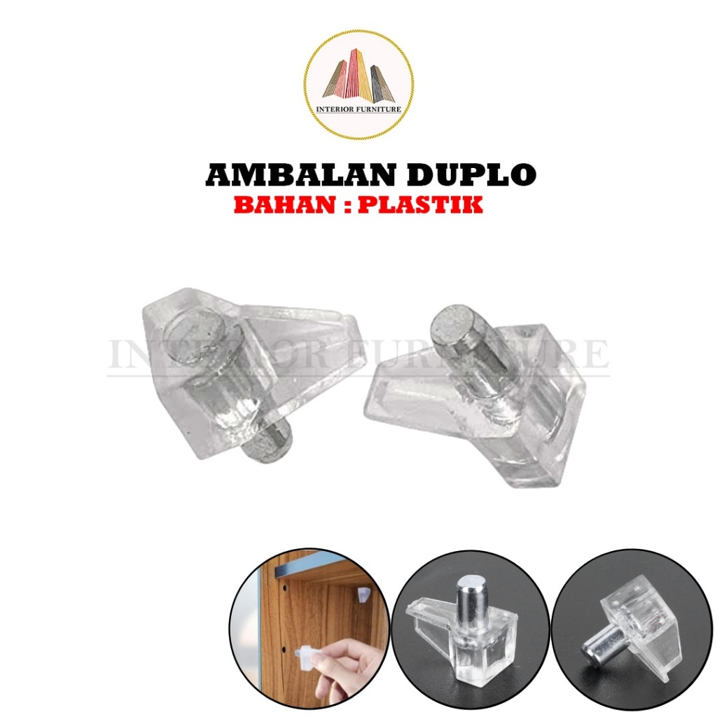 Jual Pen Bening / Ambalan Duplo Bening / Tatakan Penyangga Kayu, Isi 1 ...