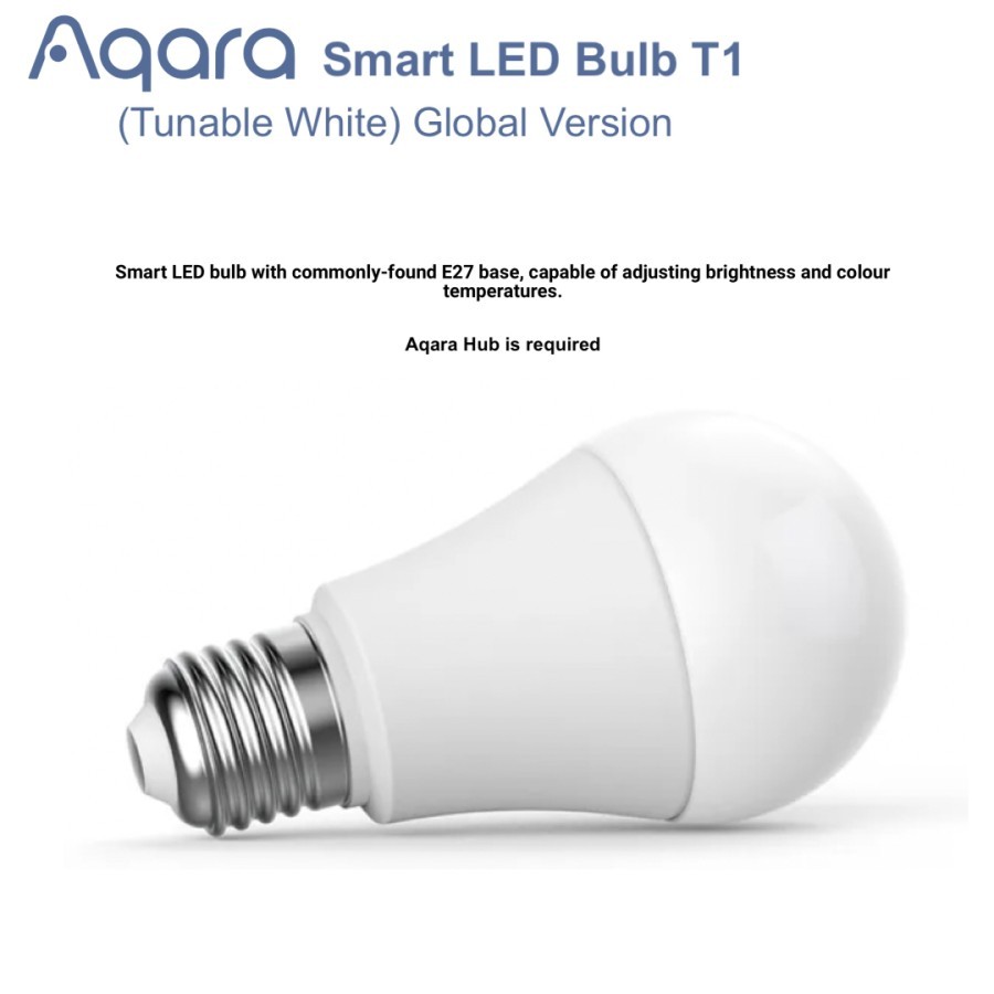 Jual Bohlam Lampu LED Aqara T1 LED Bulb smart versi global | Shopee ...