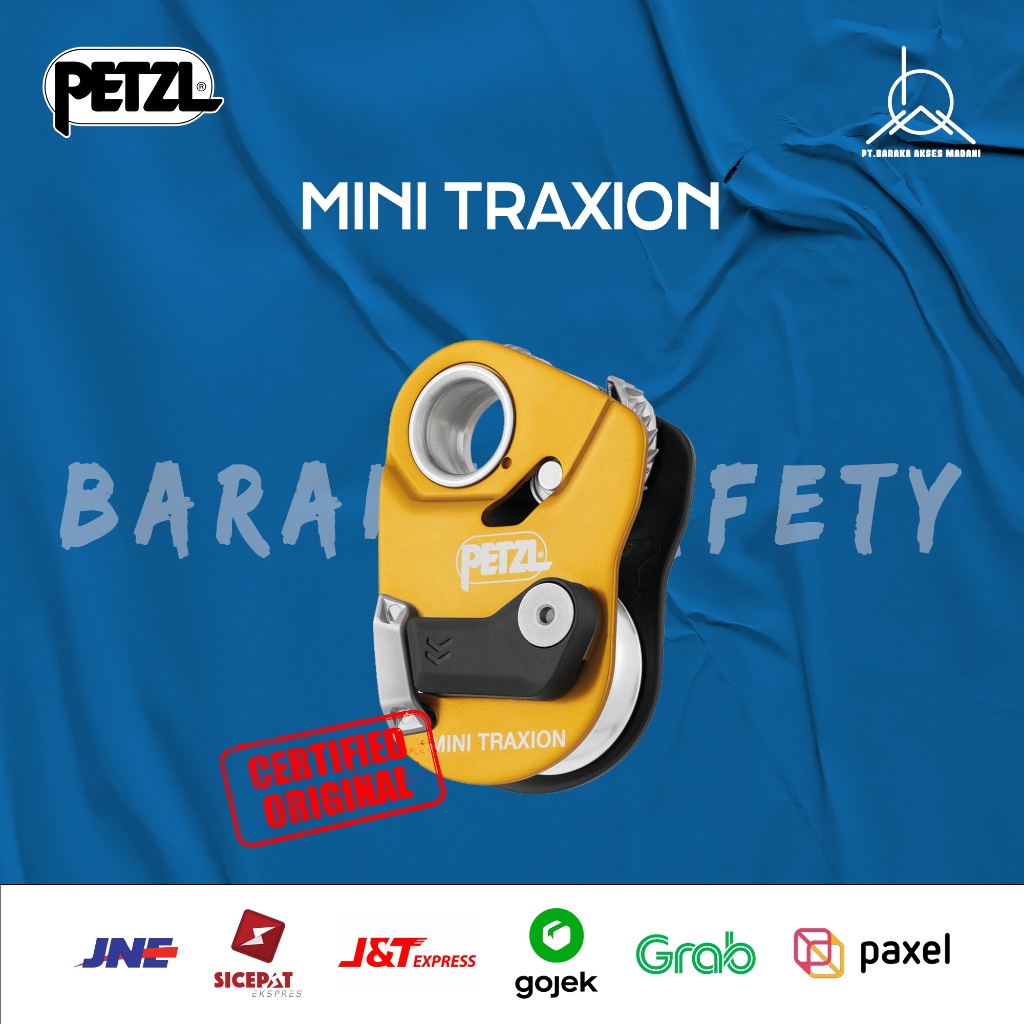 Jual PETZL MINI TRAXION Compact and Drop-Resistant High-Efficiency ...