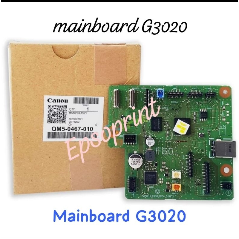 Jual Mainboard Printer Canon G3020 Board Motherboard G 3020 New ...