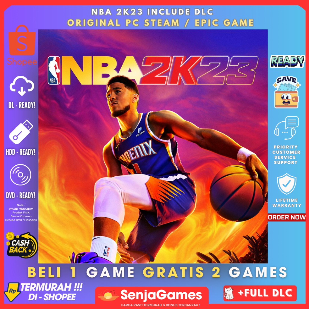 Jual NBA 2k23 PC Original Steam Deluxe Edition | Shopee Indonesia