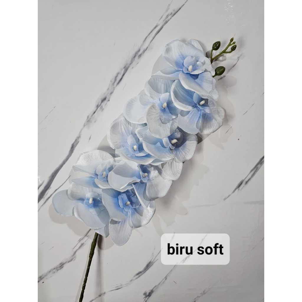 Jual ANGGREK KAIN X9 ANGGREK JUMBO BESAR ANGGREK HIAS ORCHID ARTIFICIAL ...