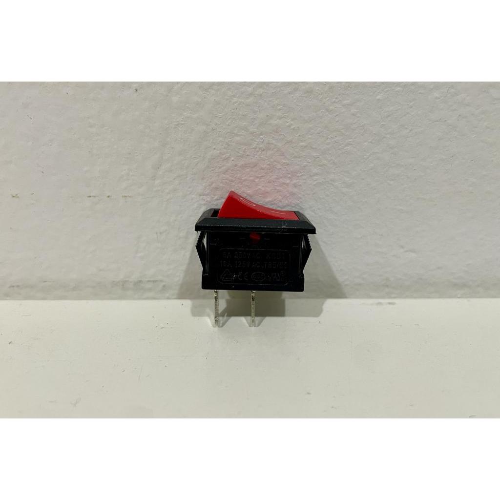 Jual Saklar Switch 2 Pin On Off 21x15mm / Rocker Switch 2 Pin On-Off ...