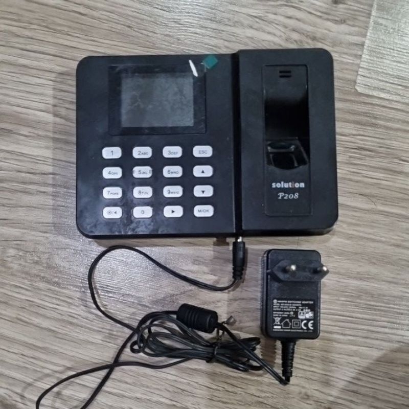 Jual second fingerprint solution mesin absensi p208 | Shopee Indonesia