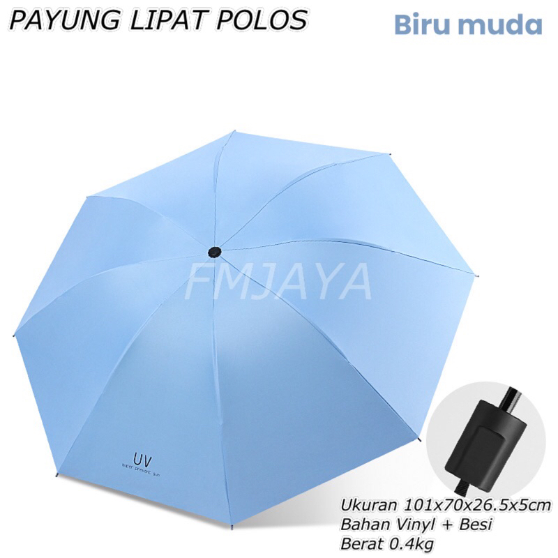 Jual PAYUNG LIPAT POLOS ANTI SINAR MATAHARI UV || PAYUNG LIPAT || PAYUNG LIPAT DEWASA | Shopee ...