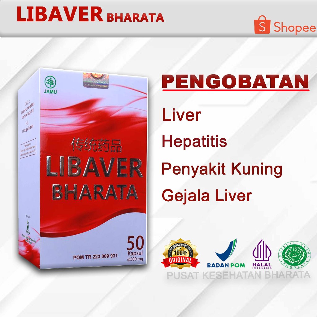 Jual Lbaver Bharata Obat Liver Obat Hepatitis Penyakit Kuning Radang ...