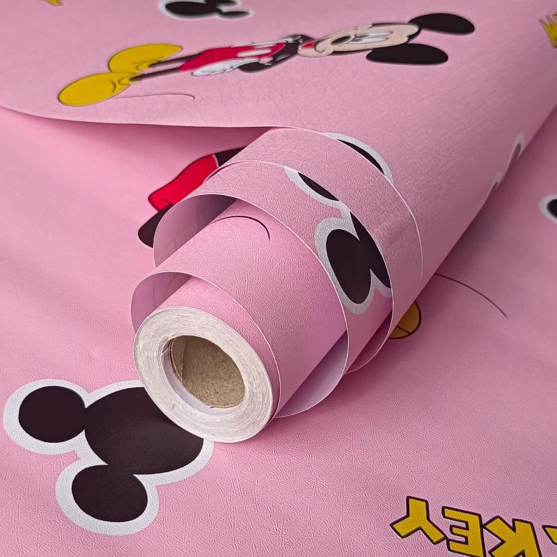 Jual Wallpaper Sticker Dinding Hello Kitty pink Buat Ruang Tamu Kamar ...