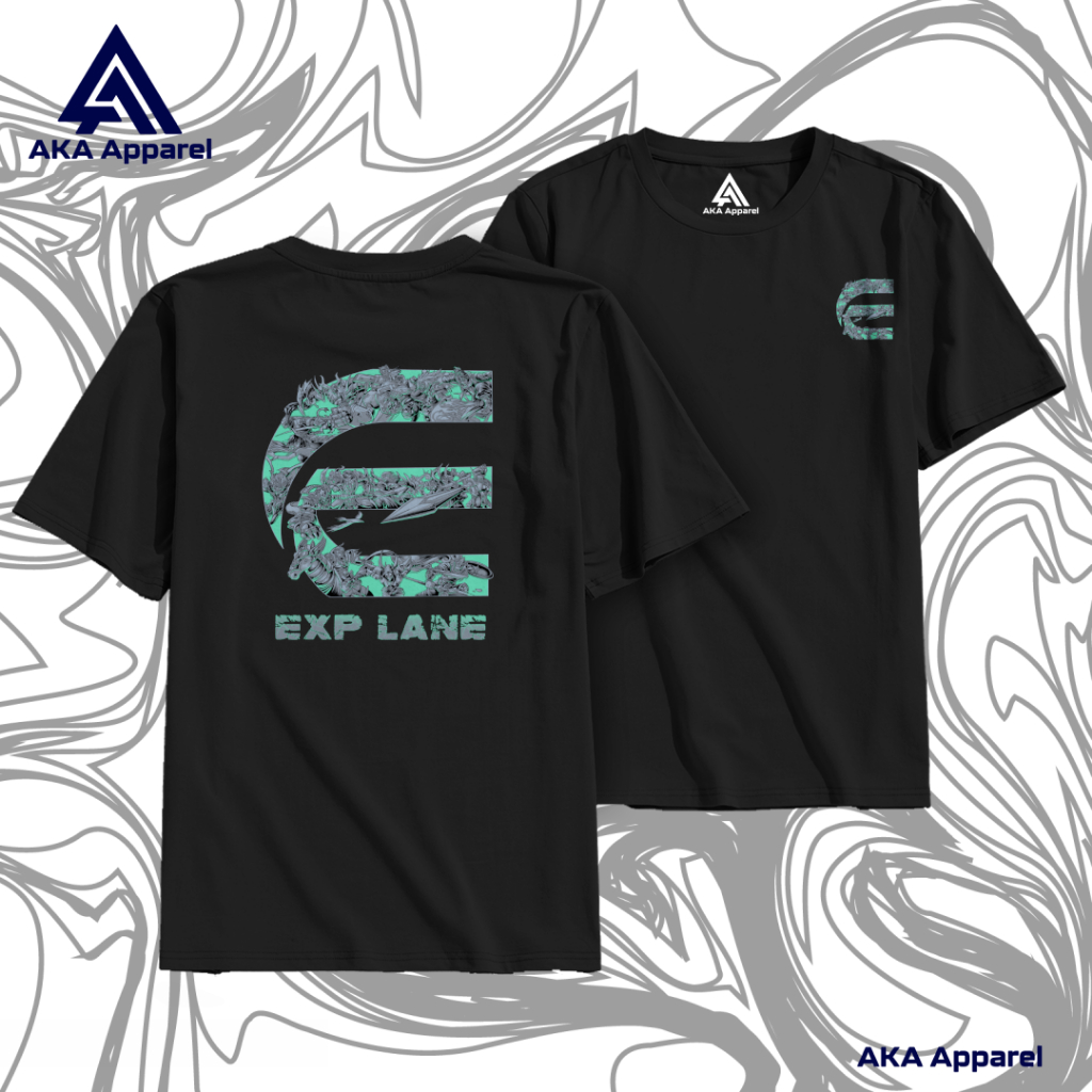 Jual Aka Kaos Dstro Mlbb Exp Lane Vol 3 | Shopee Indonesia