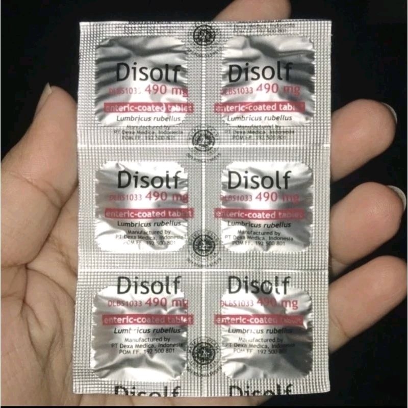 Jual DISOLF 490 MG STRIP 6 TABLET | Shopee Indonesia
