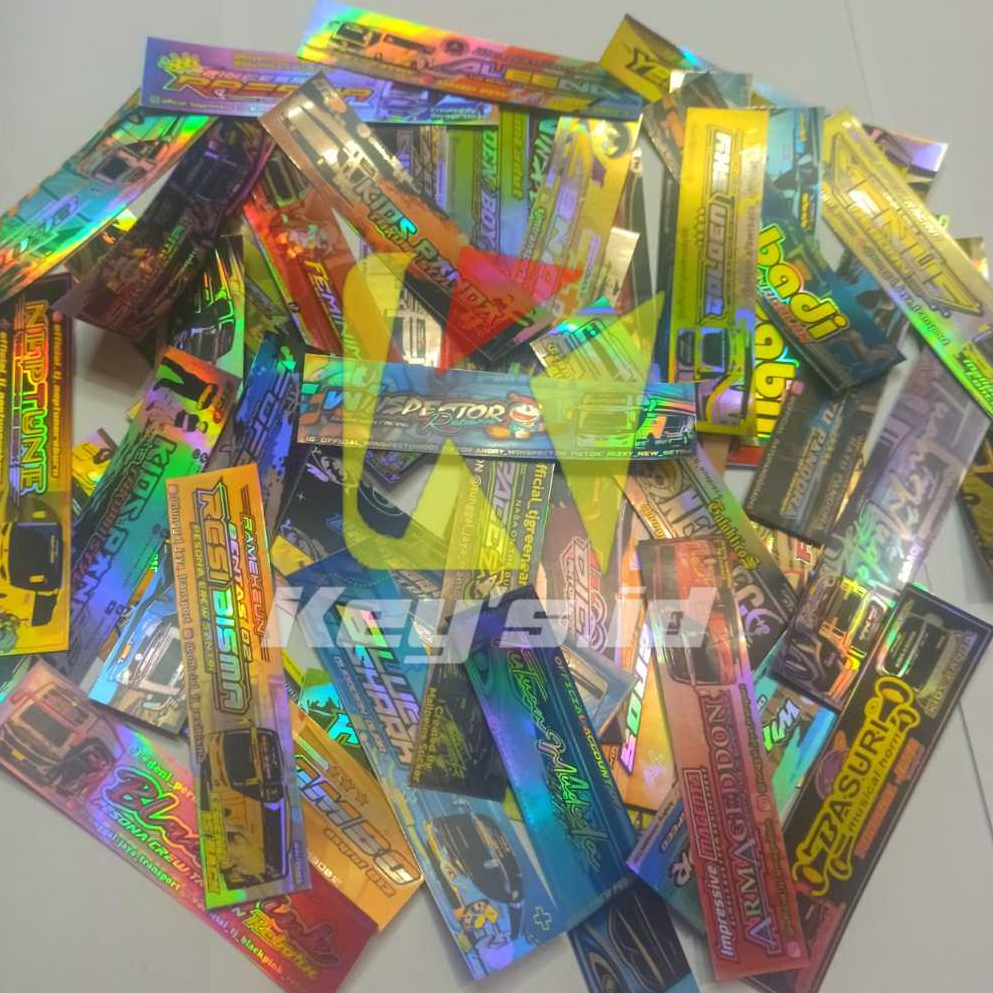 Jual Stiker Hologram Bus Basuri, Sticker Bus Hologram, Stiker Bus Mania ...